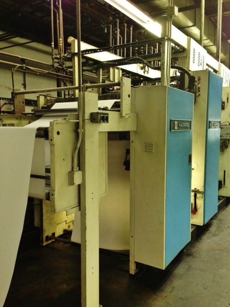 Harris M1000 A Technoweb Rotativas, Venta de rotativas